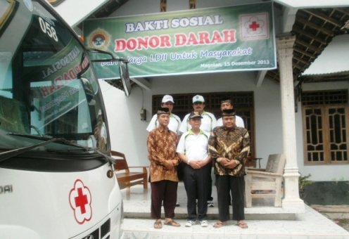 Bakti Sosial Donor Darah Warga LDII Magetan - Lembaga Dakwah Islam Indonesia