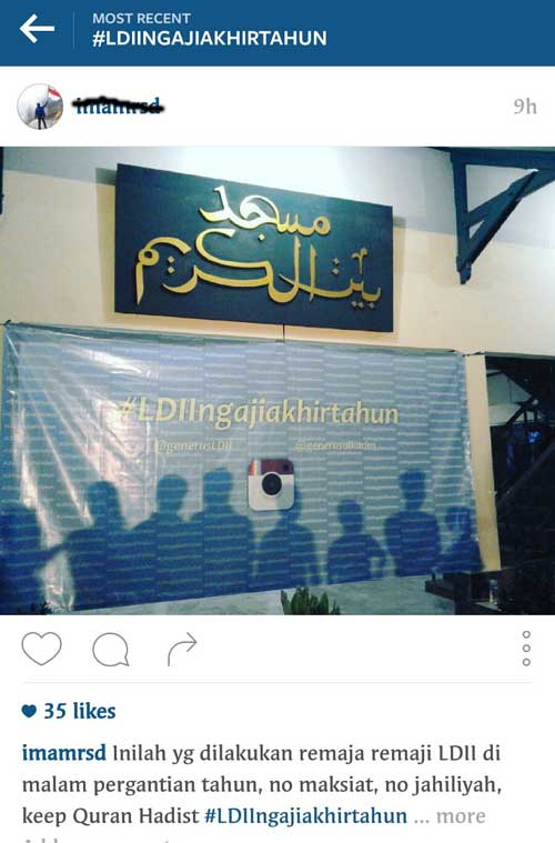 Gerakan Moral LDII di Malam Pergantian Tahun - Lembaga Dakwah Islam ...