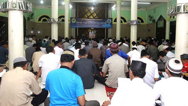 LDII dan MUI Lampung Itikaf Bersama - Lembaga Dakwah Islam Indonesia
