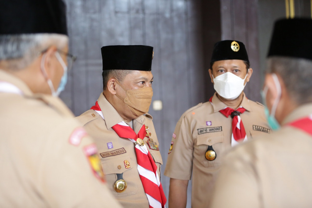 Ka Kwarnas Buwas Tekankan Pentingnya Kolaborasi Antar Pengurus Pramuka ...