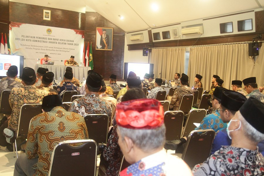 LDII Jakarta Selatan Gelar Rakerda Sekaligus Pengukuhan Anggota ...