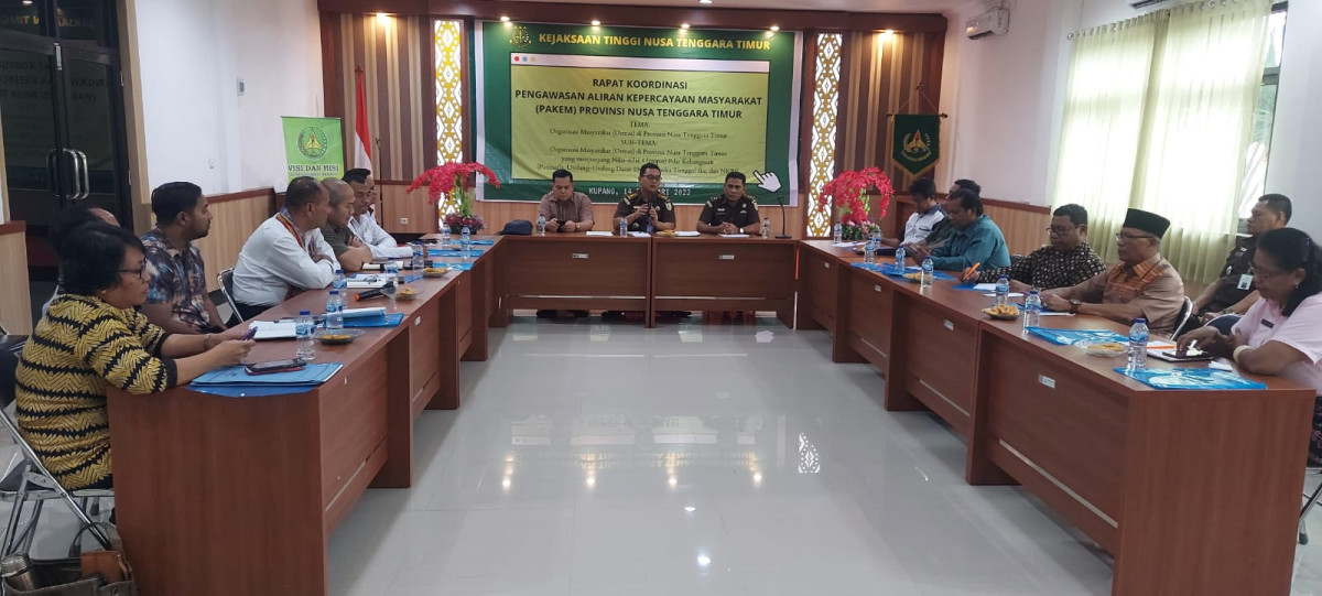 LDII NTT Rapat Koordinasi Keagamaan dengan Kejaksaan Tinggi - Lembaga ...