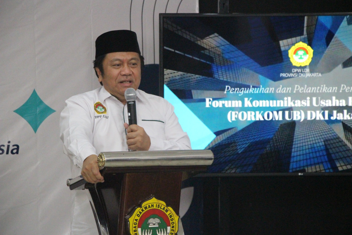 Forkom UB DKI Jakarta Siap Bangun Perekonomian Nasional - Lembaga Dakwah Islam Indonesia