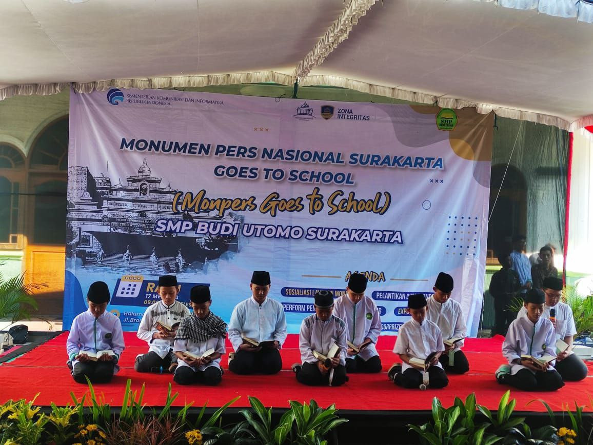 Ponpes Budi Utomo Jadi Tuan Rumah Monumen Pers Goes to School Pertama ...