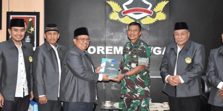 LDII Silaturahim dengan Danrem 043 Garuda Hitam Lampung - Lembaga Dakwah Islam Indonesia