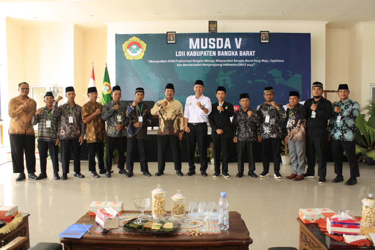 Musda Putuskan Supriata Kembali Pimpin LDII Bangka Barat - Lembaga ...