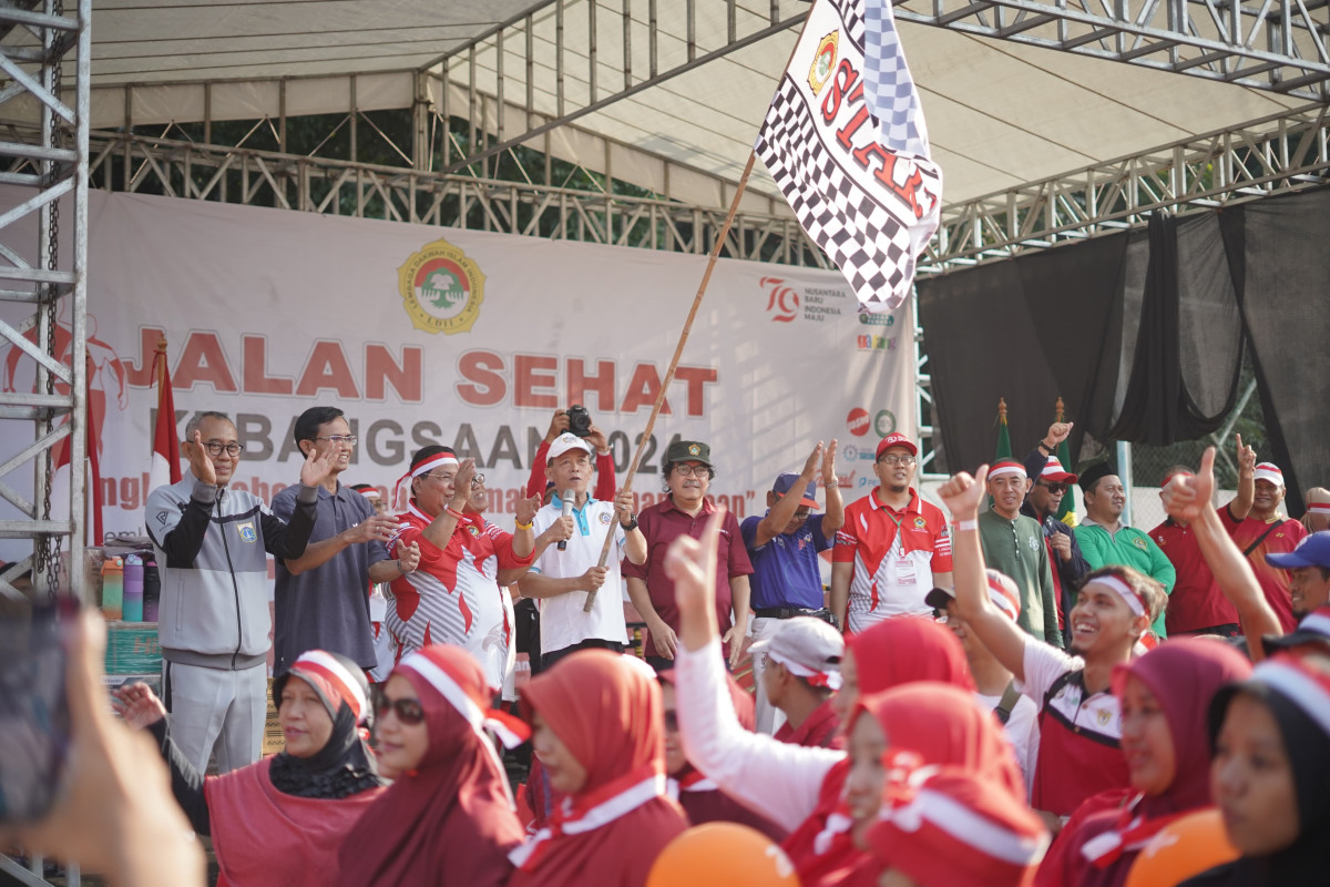 2.500 Warga LDII Jakut Jalan Sehat Sambut Hari Olahraga Nasional ...